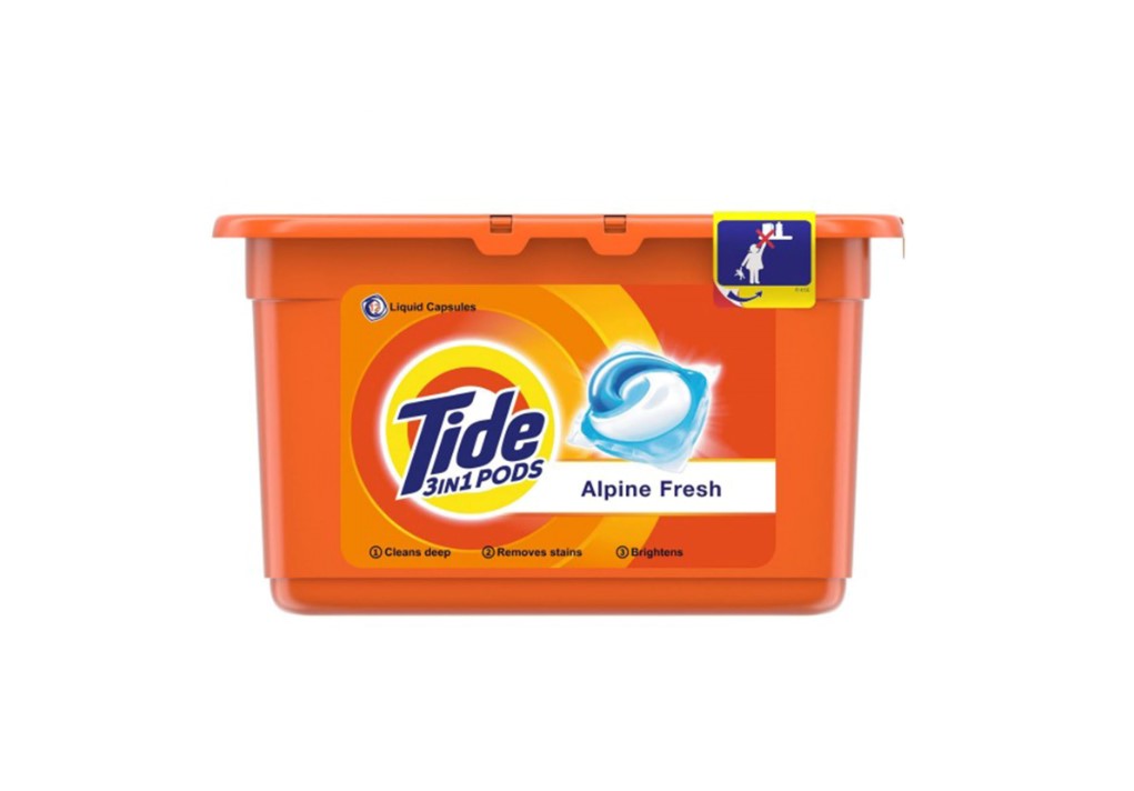 Detergent Capsule Tide ALL-in-1 PODs Alpine Fresh, 12 Spalari - Zia Medical